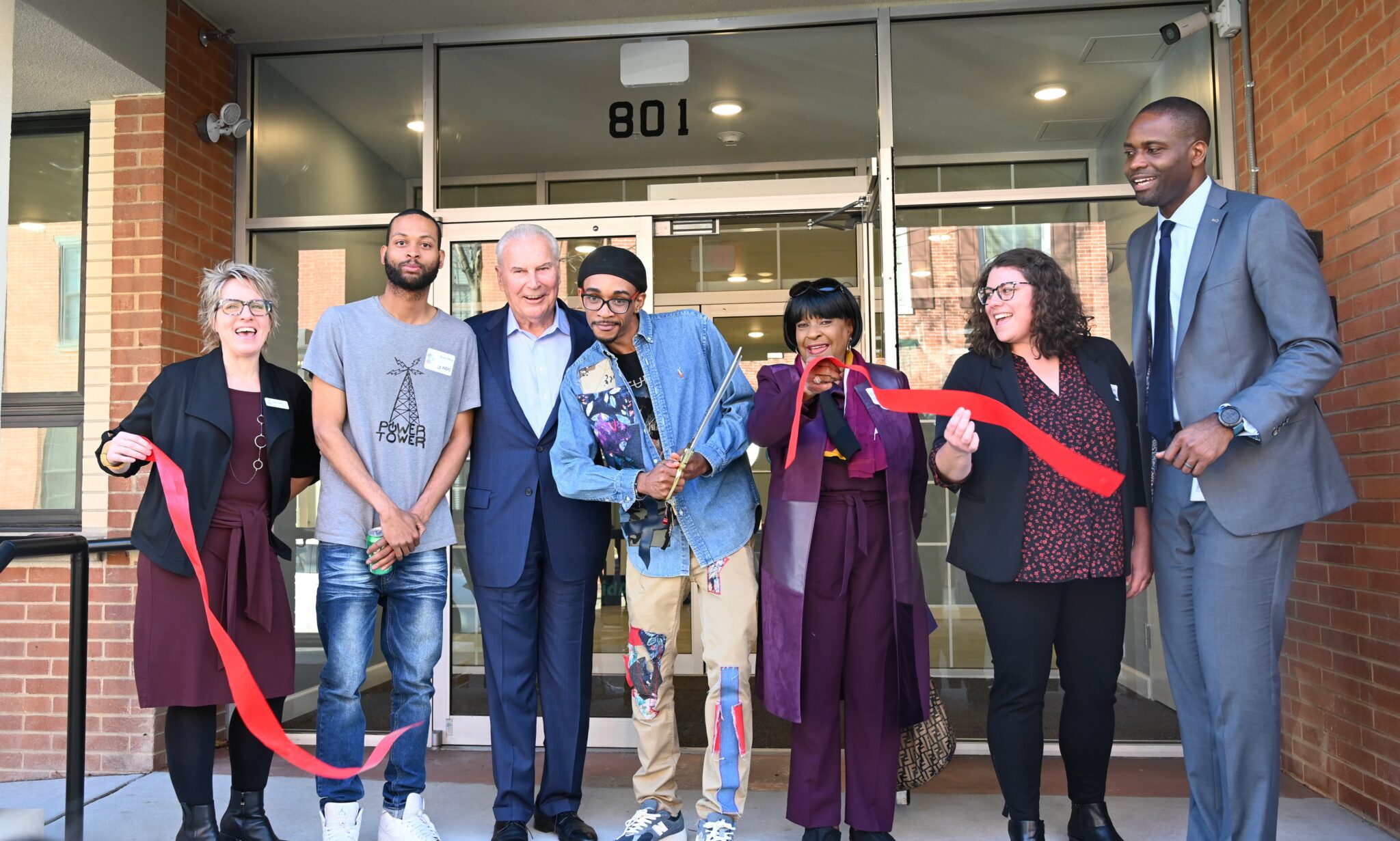 Cutting the Ribbon on Quaker Arts - HDC Mid Atlantic